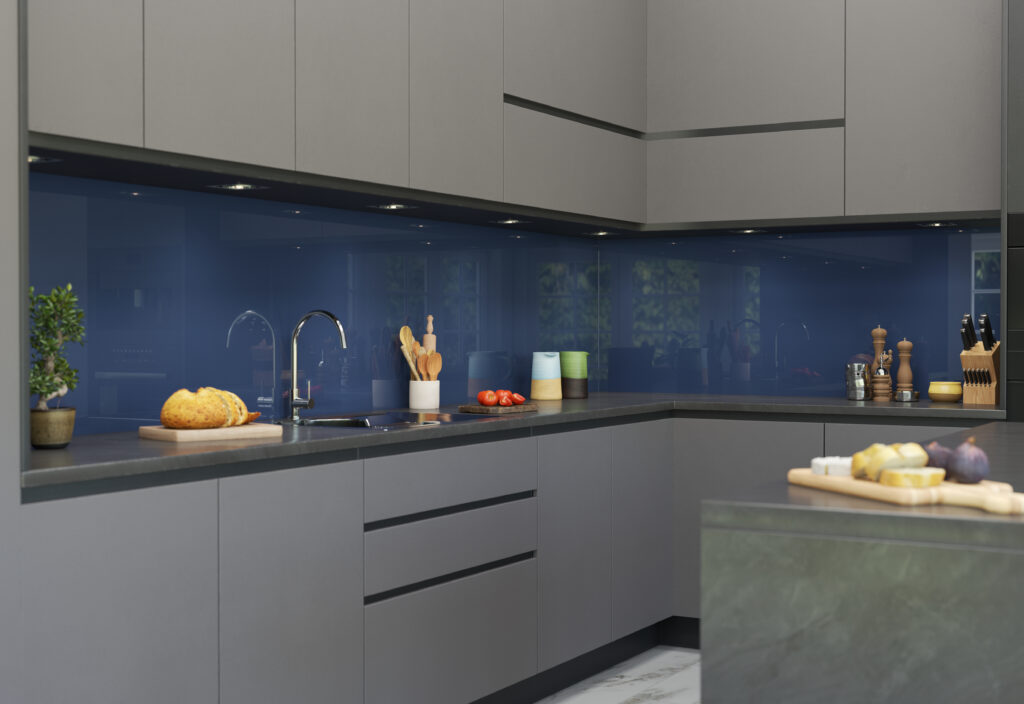 Zenolite 'Regatta' Kitchen Splashback | Available from Rearo Laminates ...