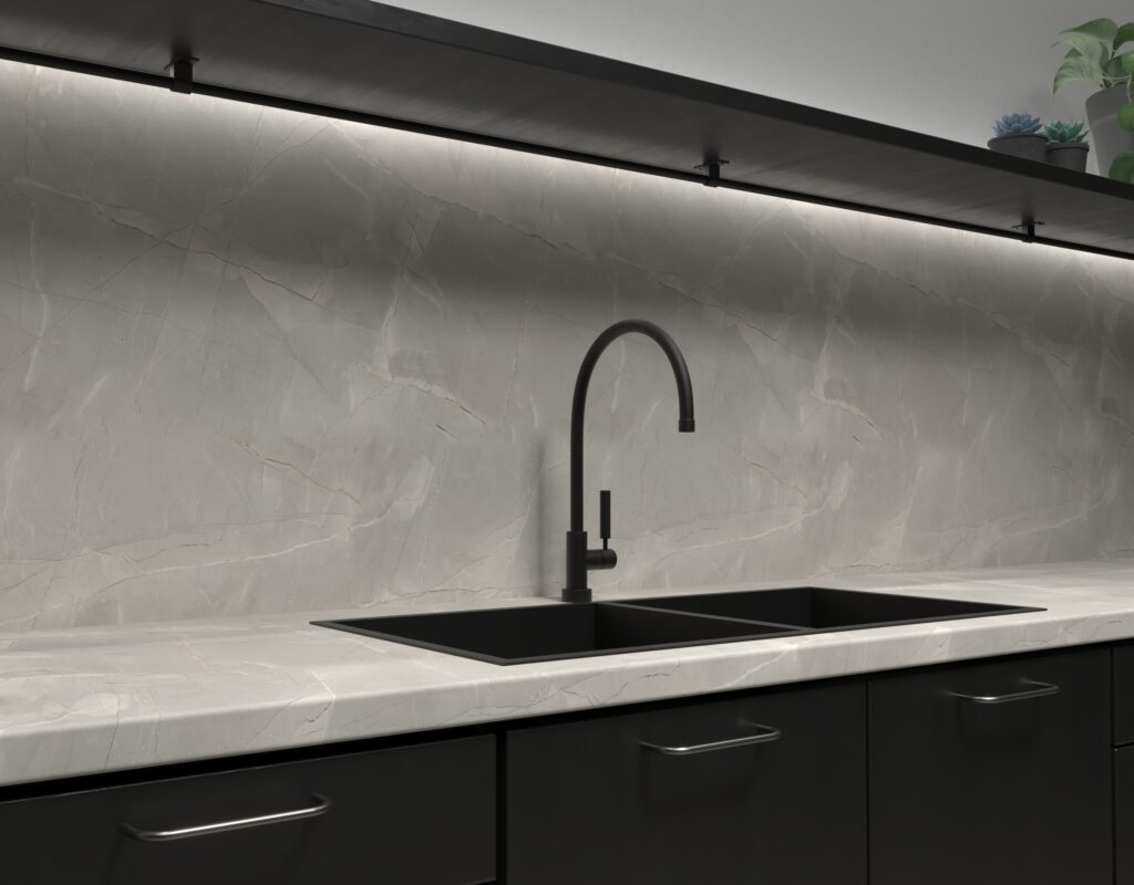 Colorado Marble Splashback 3000 x 1200 x 8mm | Available from Rearo ...
