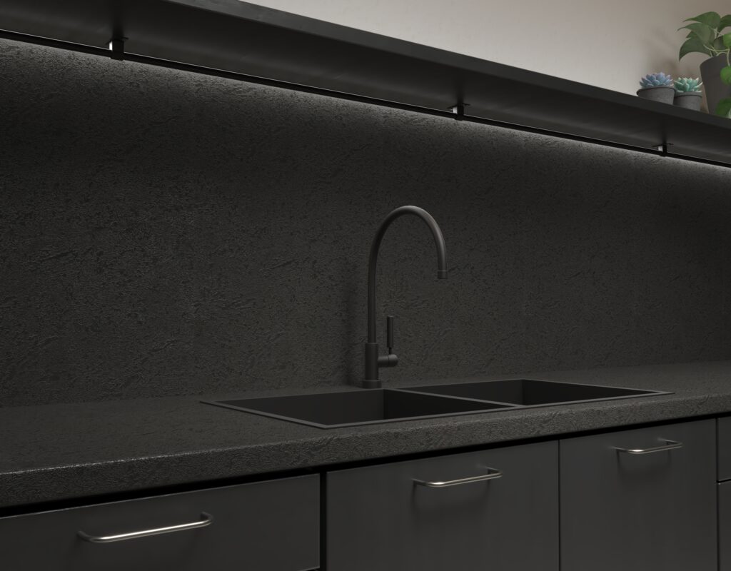 Black Rock Splashback 3000 x 1200 x 8mm | Available from Rearo ...