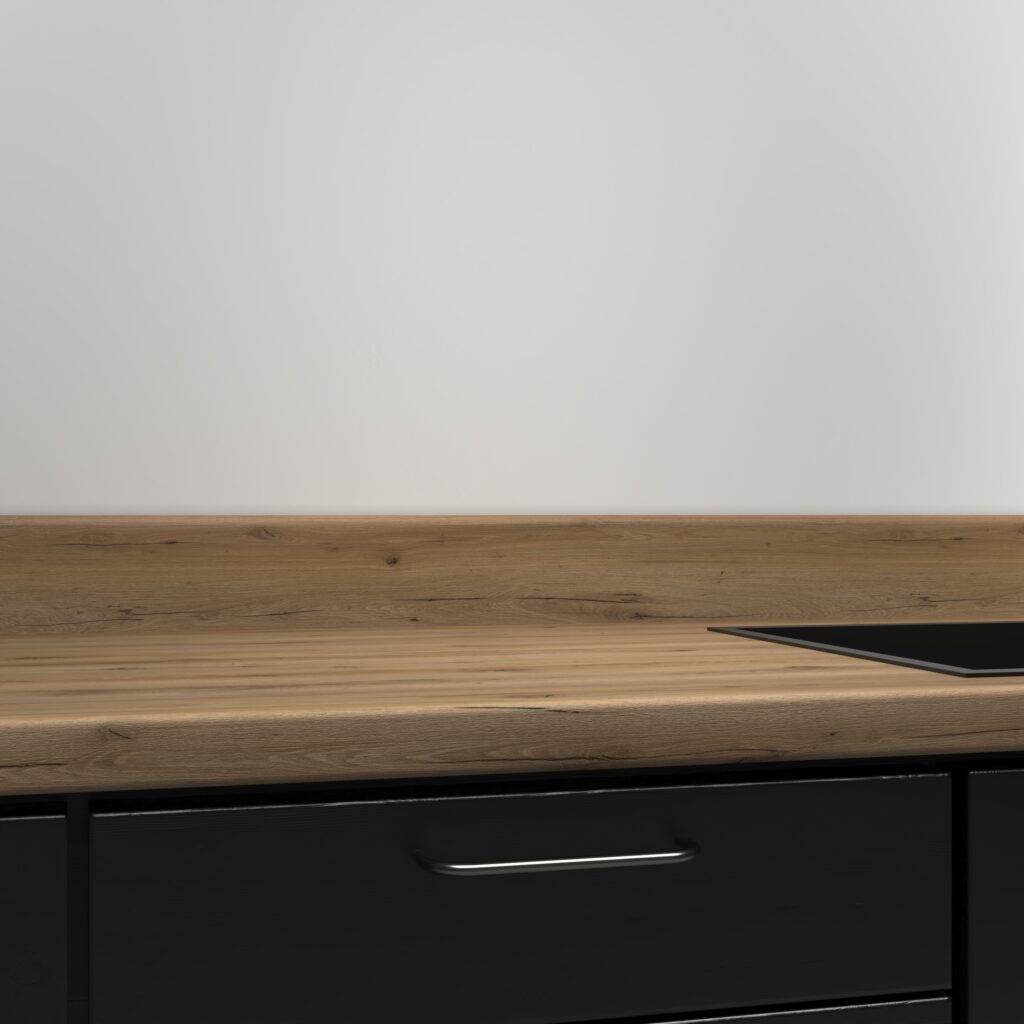 Pembrey Oak Upstand 4100 x 100 x 18mm | Available from Rearo Laminates ...