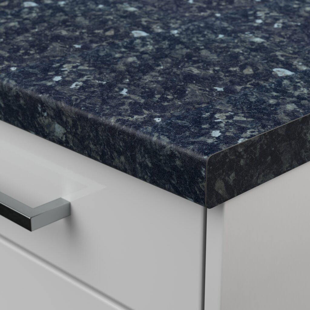 Black Granite Worktop Rounded Edge 4100 x 600 x 38mm | Available from ...