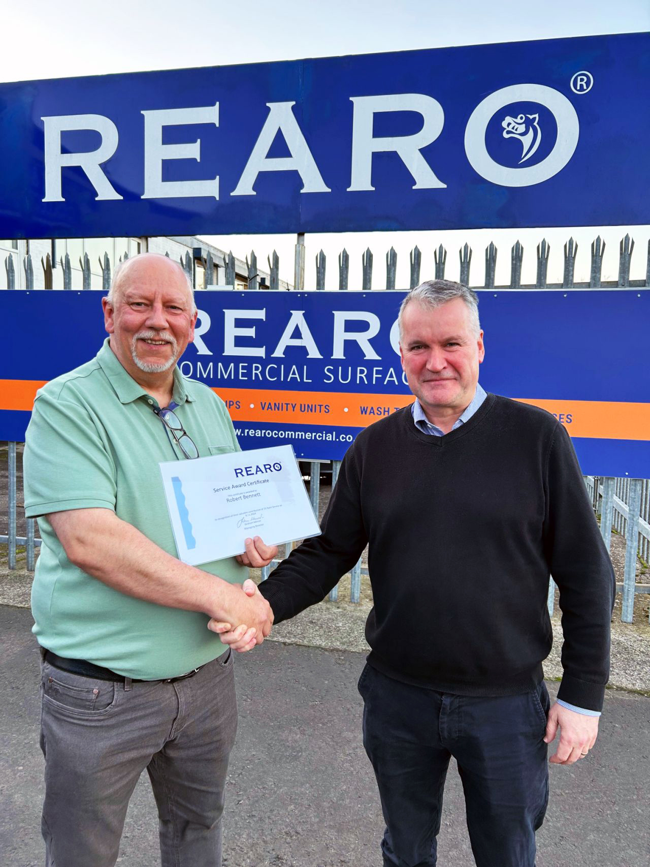 Robert Bennett | 25 Years at Rearo | Rearo Laminates